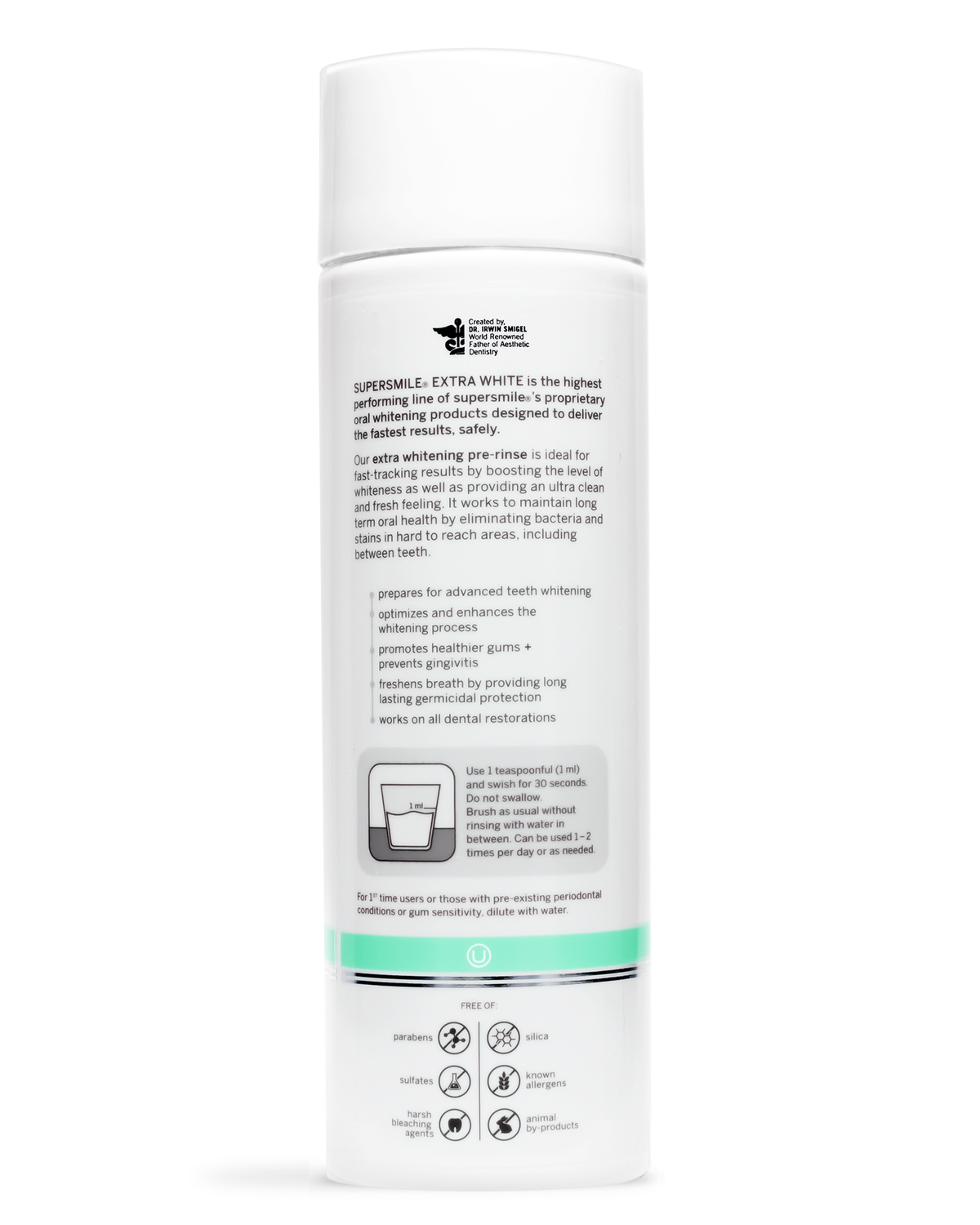 Pre Brush Whitening Rinse | Extra Whitening | Supersmile – supersmile