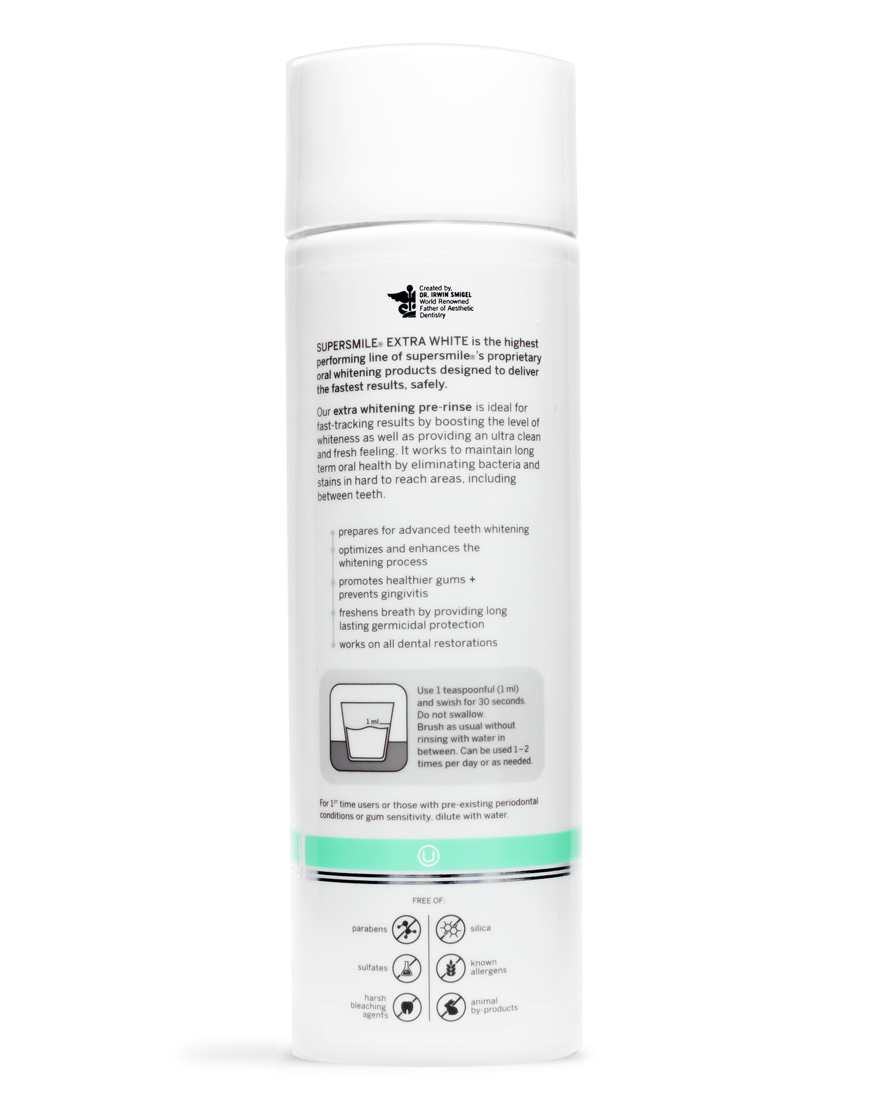 Pre Brush Whitening Rinse | Extra Whitening | Supersmile – supersmile