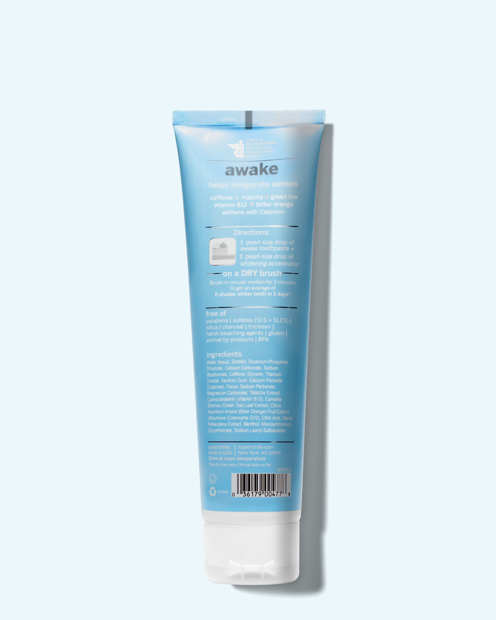 Awake Teeth Whitening Toothpaste | Caffeine | Supersmile – supersmile