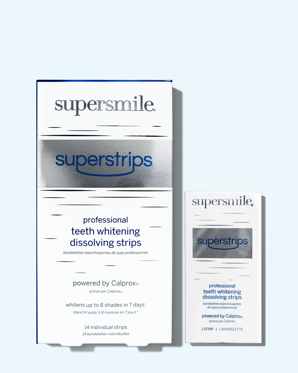 professional teeth whitening strips | fast dissolving | Supersmile ...