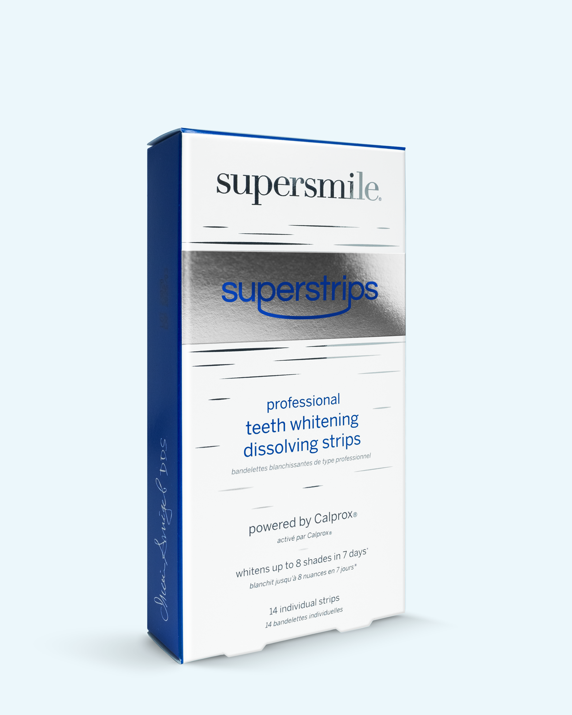 professional teeth whitening strips | fast dissolving | Supersmile ...